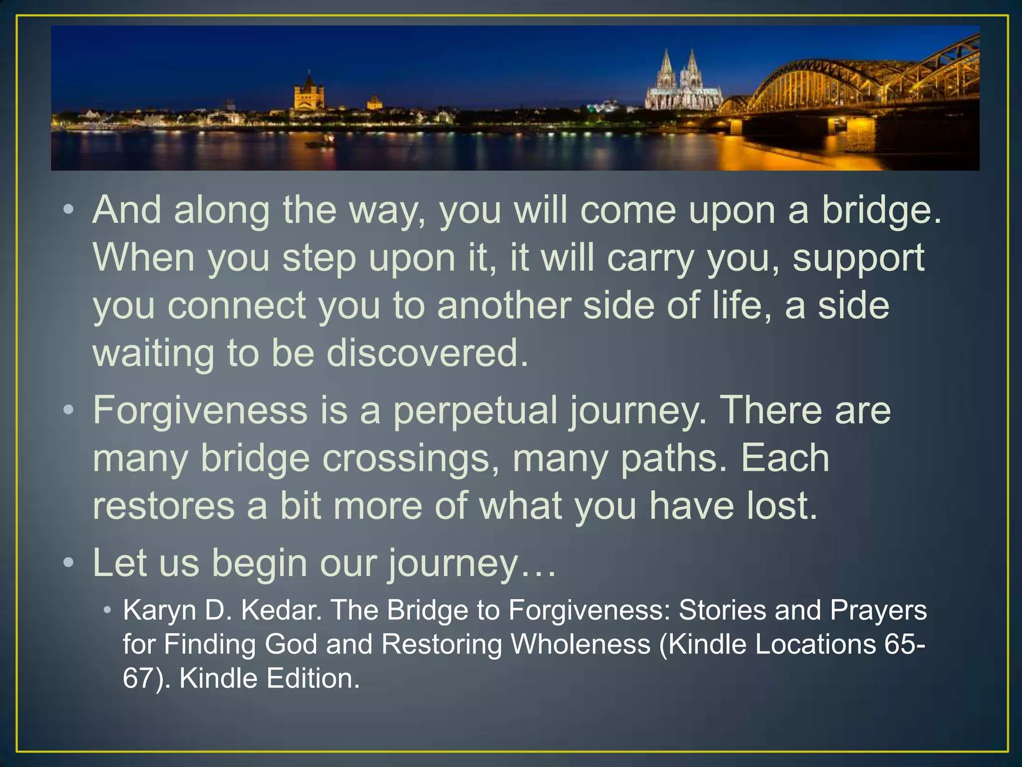 Forgiveness Presentation | PPTX