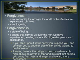 Forgiveness Presentation | PPTX