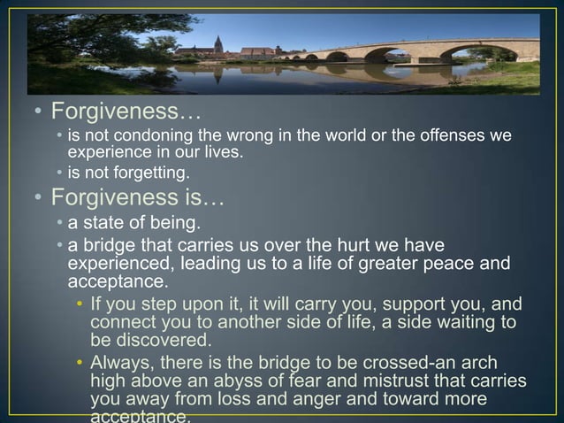 Forgiveness Presentation | PPTX | Spirituality | Religion & Spirituality
