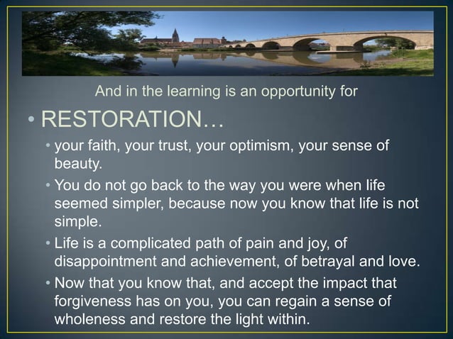 Forgiveness Presentation | PPTX | Spirituality | Religion & Spirituality