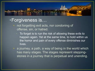Forgiveness Presentation | PPTX