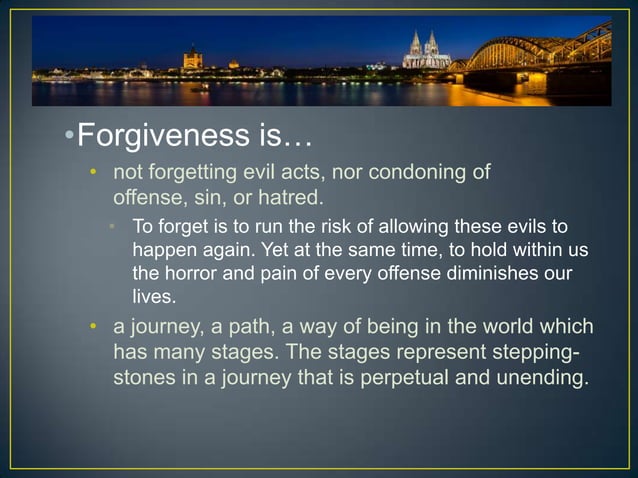 Forgiveness Presentation | PPTX | Spirituality | Religion & Spirituality