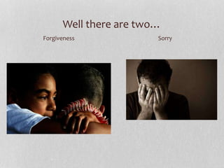 Forgiveness value | PPTX
