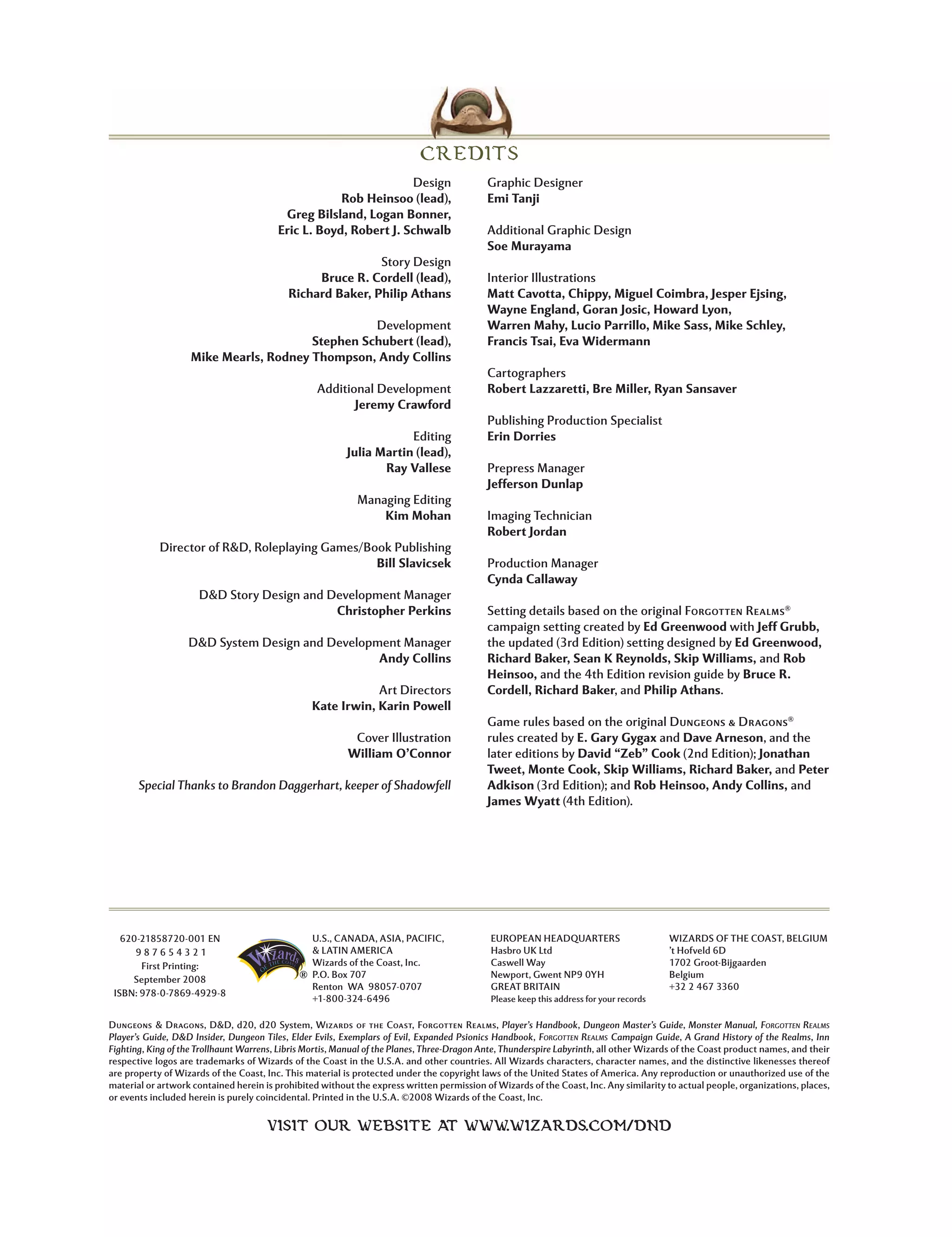 Forgotten Realms Players Guide | PDF