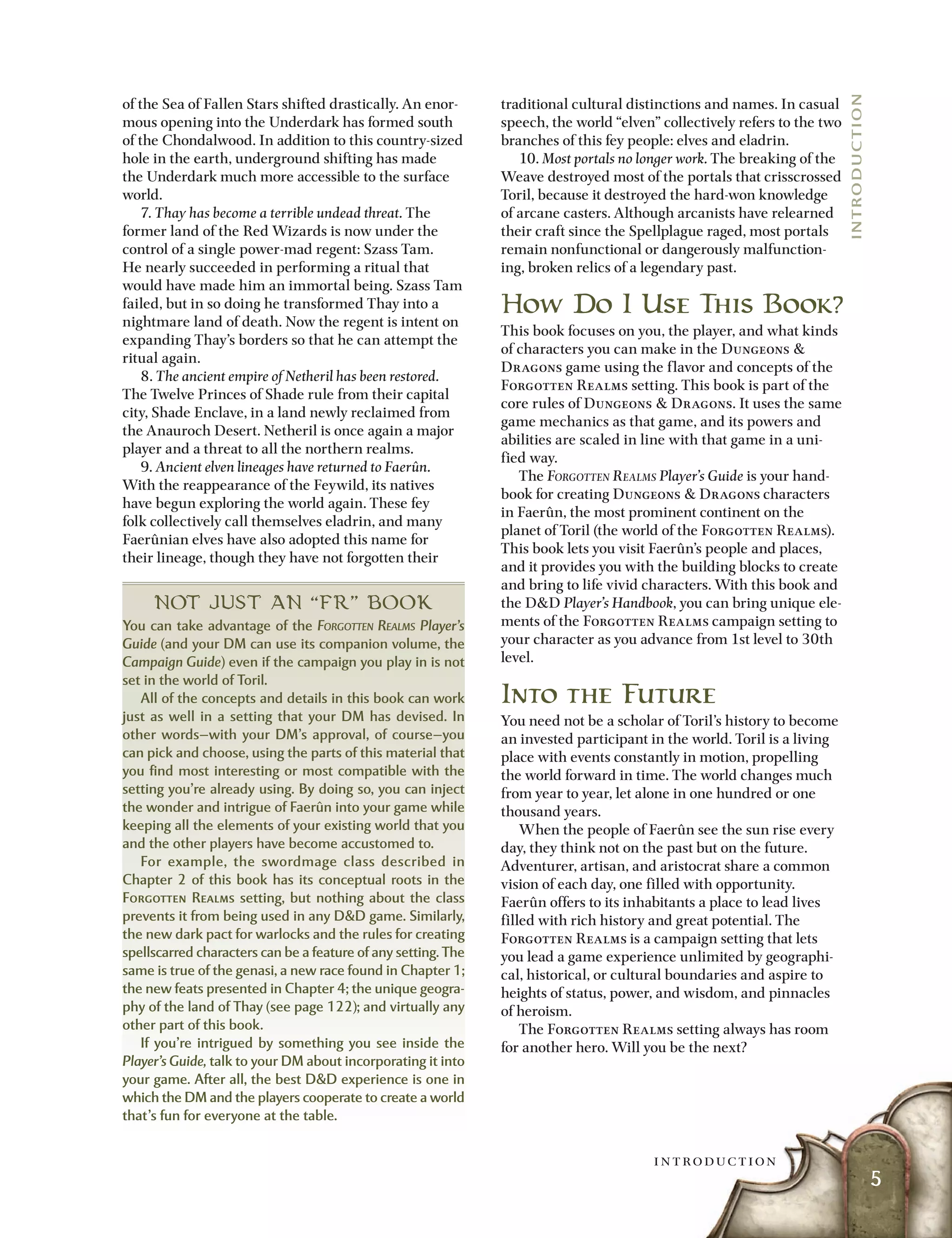 Forgotten Realms Players Guide | PDF