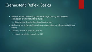 Forgotten reflex testing | PPTX