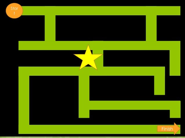 Sample Maze Game in Power point
