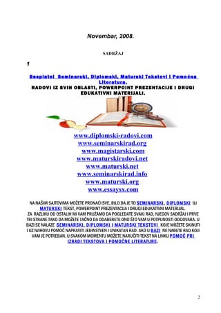 Forhend u tenisu diplomski rad | DOC