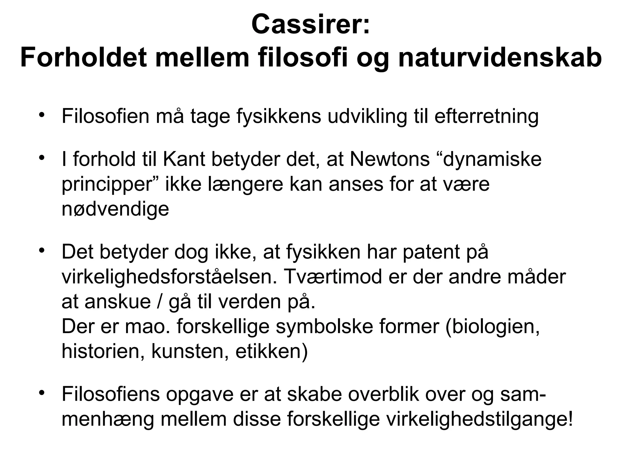 Forholdet mellem filosofi og naturvidenskab | PPT Forholdet mellem filosofi og naturvidenskab | PPT