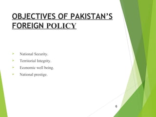 Foreign Policy of Pakistan | PPT