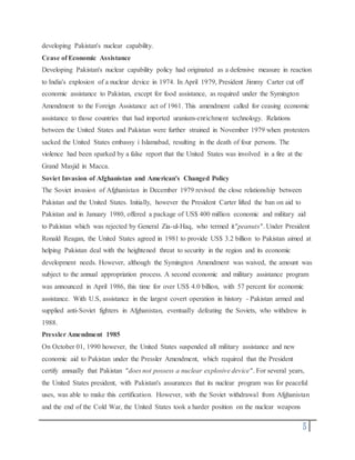 Foriegn policy of pakistan | DOCX