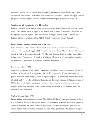 Foriegn policy of pakistan | DOCX