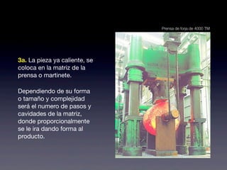 Proceso de forjado de metales v.2014