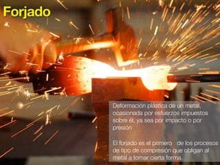 Proceso de forjado de metales v.2014