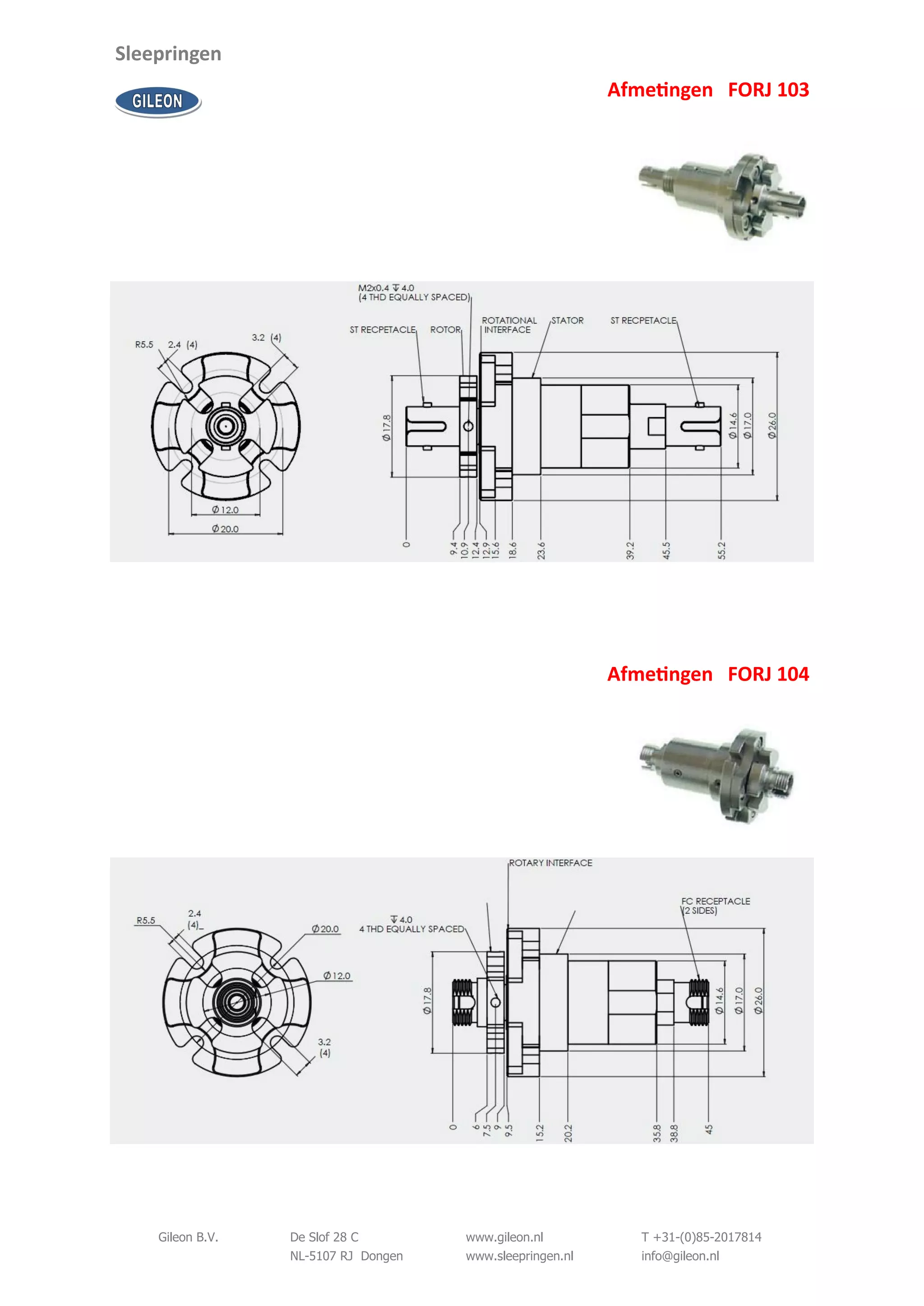 Forj fiber optical rotary joint | PDF