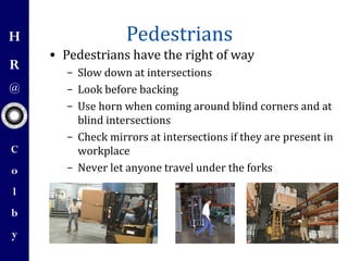 Fork lift Slides | PPT