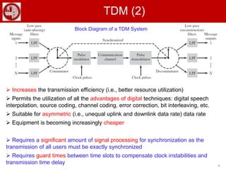 Multiplexing and Multiple Access | PPTX