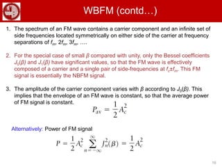 Angle Modulation | PPTX | Computer Networking | Computing