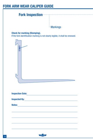 Forklift Fork Maintenance: Caliper Guide from Cascade Corporation | PDF