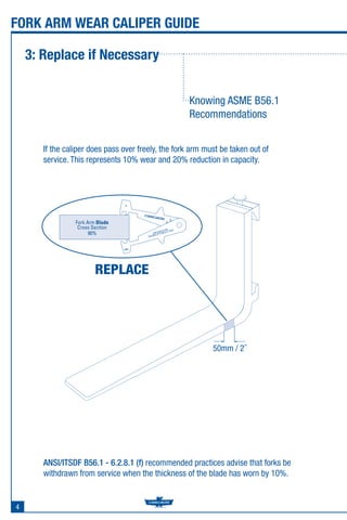 Forklift Fork Maintenance: Caliper Guide from Cascade Corporation | PDF