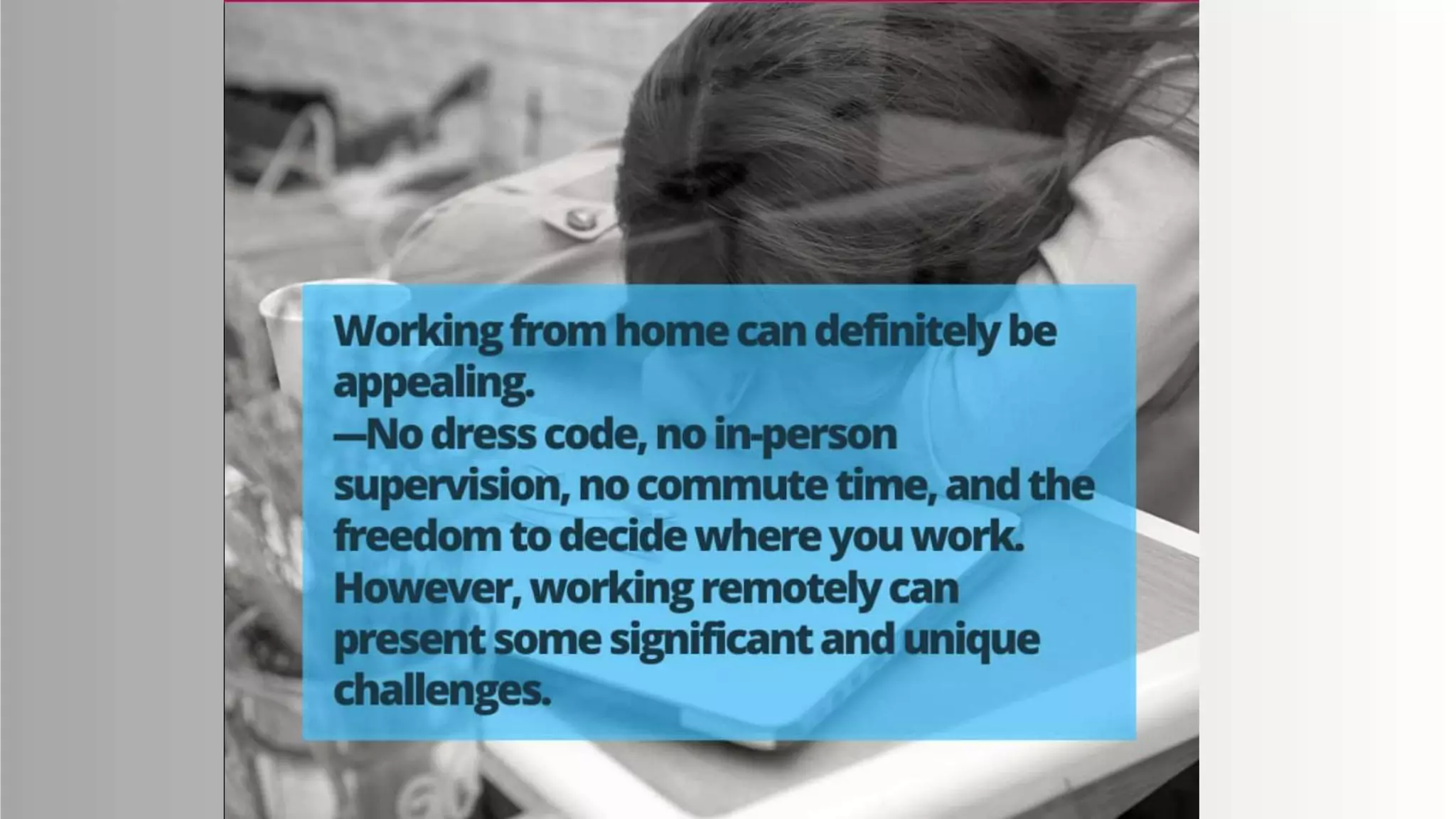 Here are some tips to cope with stress while working at home | PPT