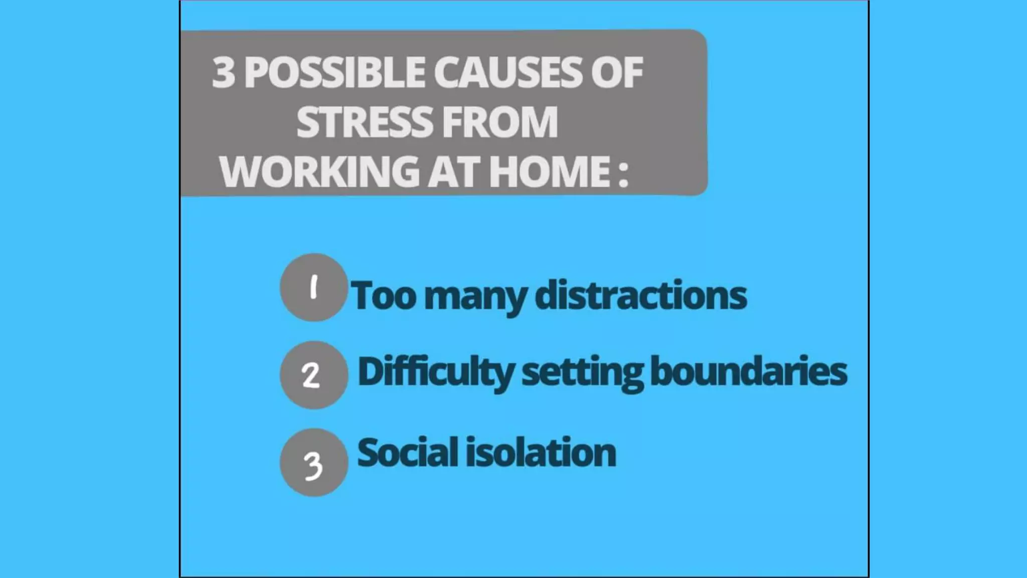 Here are some tips to cope with stress while working at home | PPT