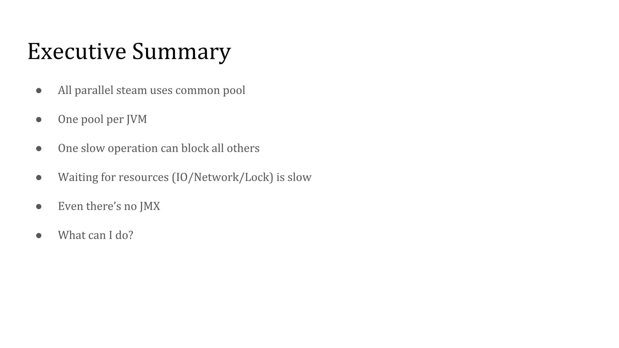 Forkjoinpools And Parallel Streams Ppt