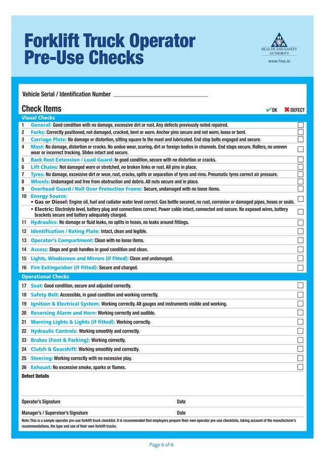 Forklift Safety Tips: Do's and Don'ts | PDF