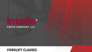 Forklift Classes Overview by Intella Parts | PPT
