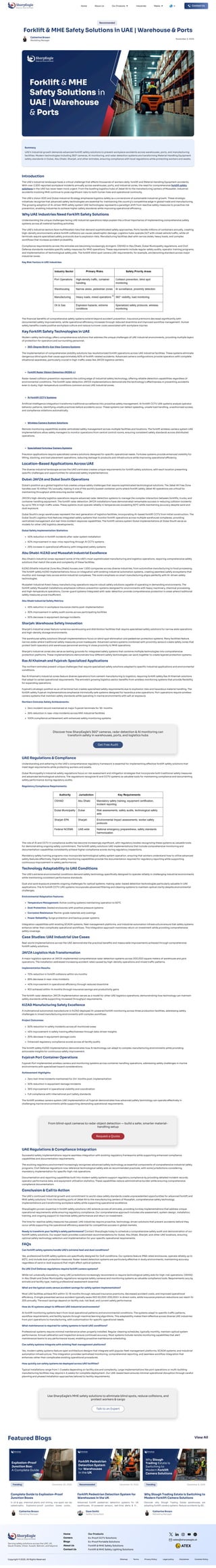 Forklift & MHE Safety Solutions in UAE Warehouse & Ports.pdf