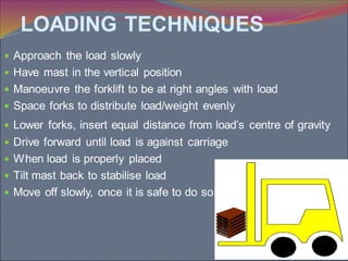 Forklift Safety | Gaurav Singh Rajput | PPT