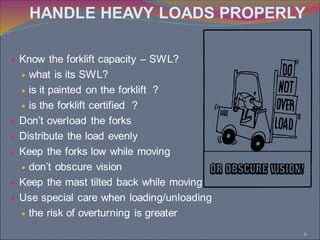 Forklift Safety | Gaurav Singh Rajput | PPT