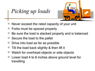 Forklift_Safety TRAINING IN THE WHARE HOUSES | PPT