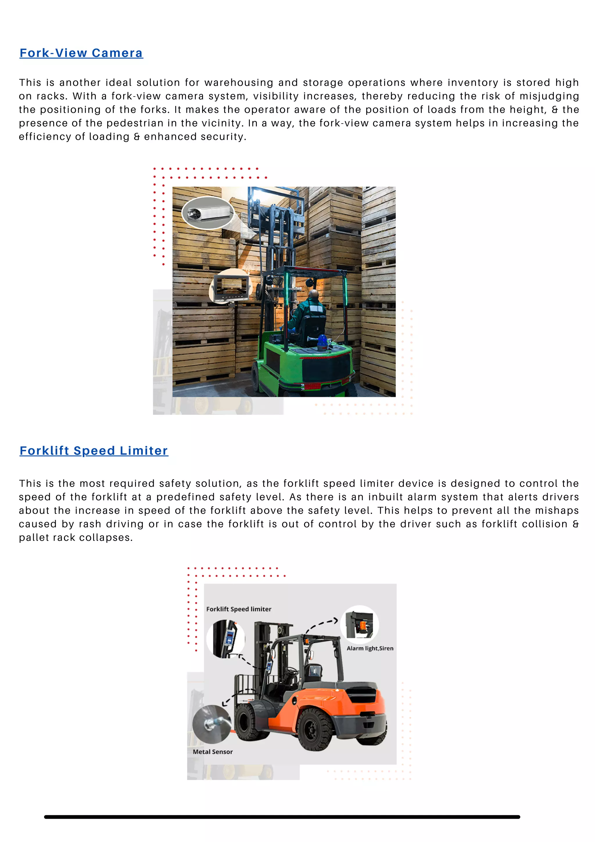 Forklift safety system a single solution | PDF