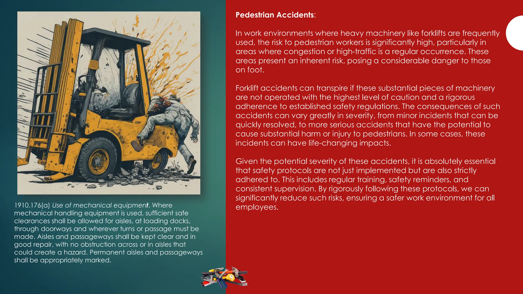 Forklift Operations: Safety through Cartoons | PDF