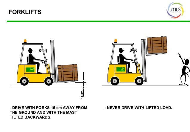 Fork lifts drive
