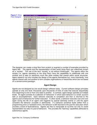 The Agent Net AGV Forklift Simulation | PDF