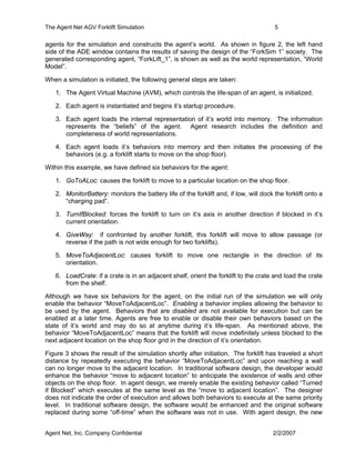 The Agent Net AGV Forklift Simulation | PDF