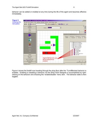 The Agent Net AGV Forklift Simulation | PDF