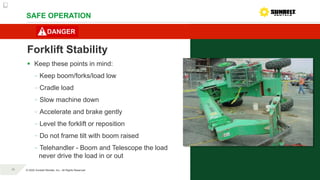 Forklift Telehandler ONLY Operator Training Revised_7.6.2022.pptx
