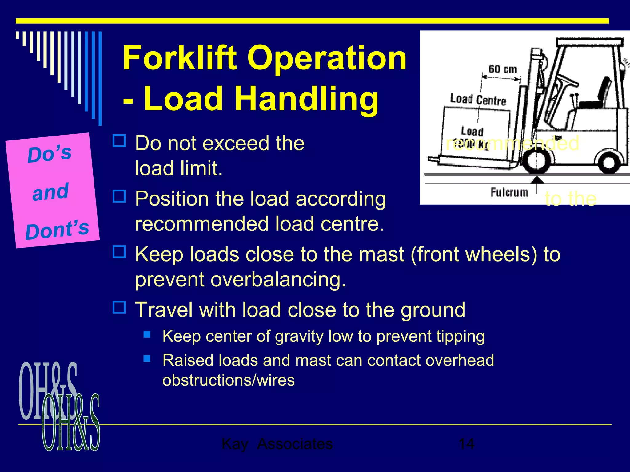 Forklift training - refresher course | PPT