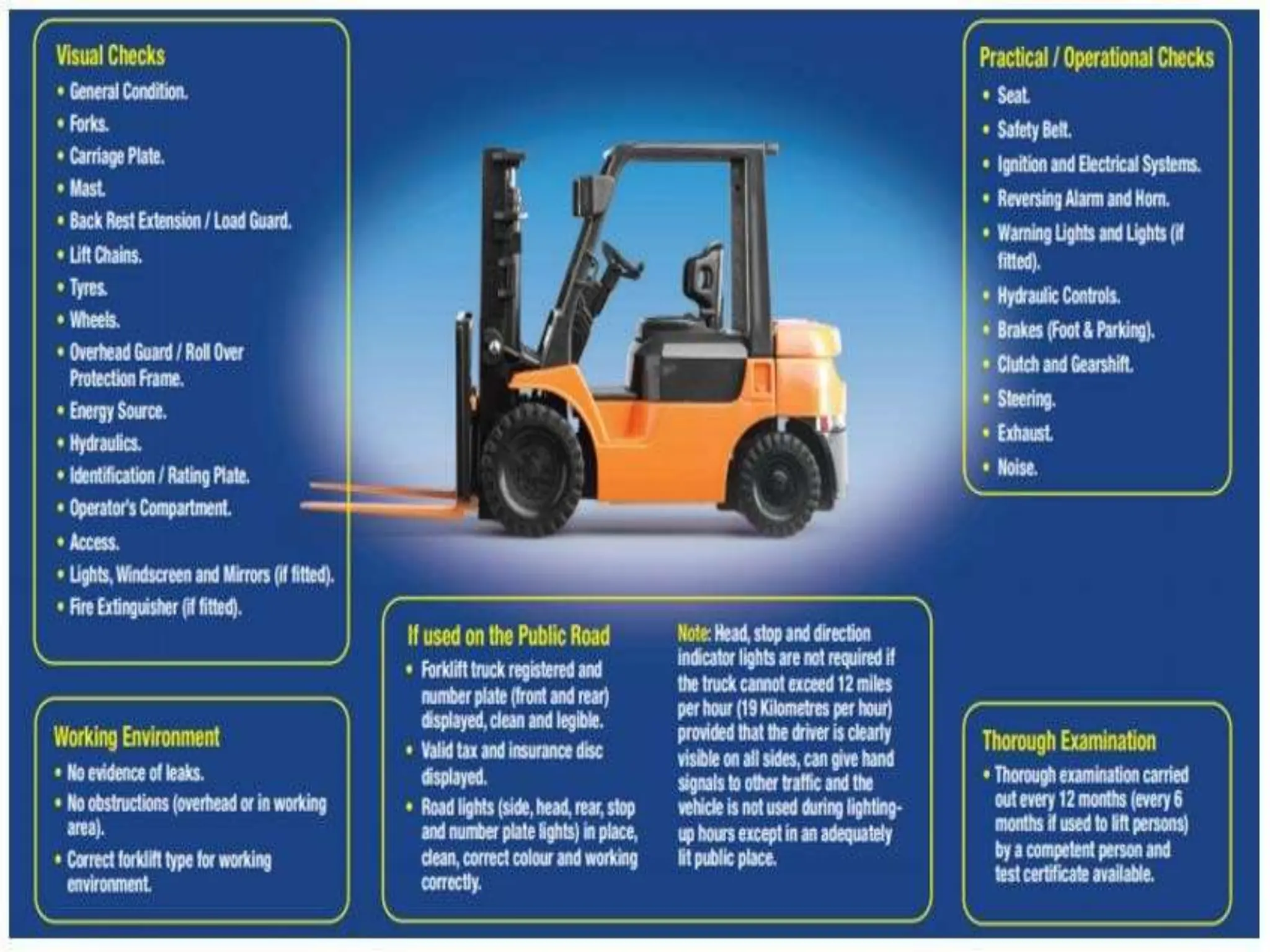 Forklift Training power point presentation | PPT