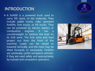 Forklift Training power point presentation | PPT