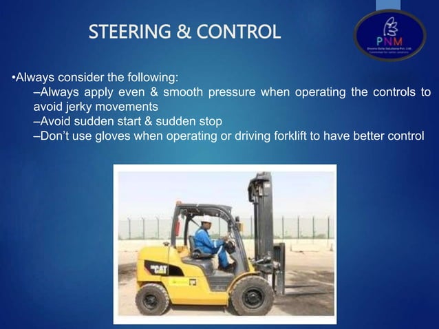 Forklift Training power point presentation | PPT