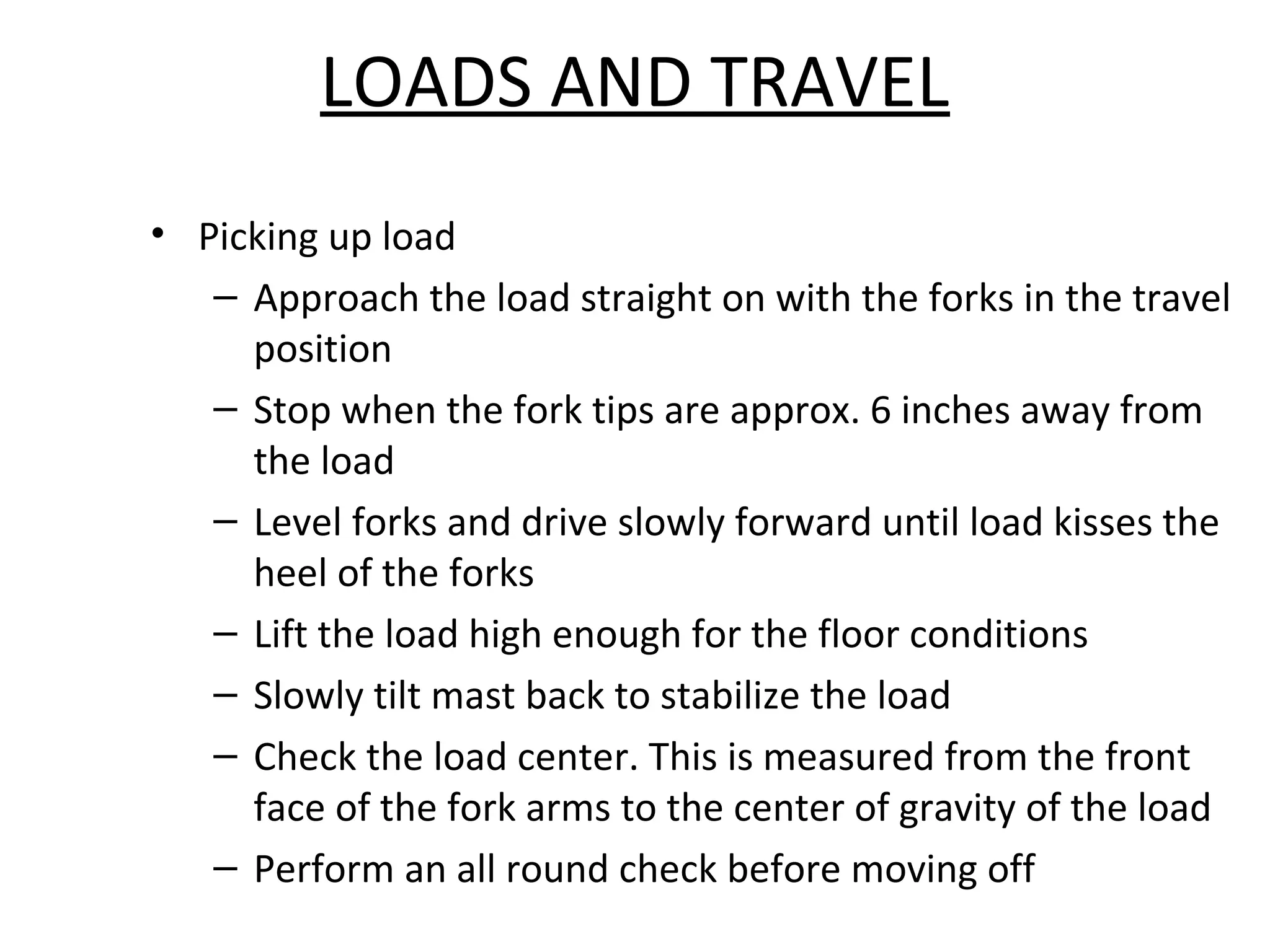 Forklift training | PPT