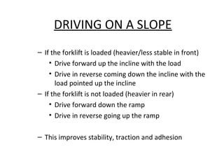 Forklift training | PPT