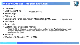 Windows Forensic 101 | PPTX