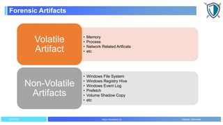 Windows Forensic 101 | PPTX