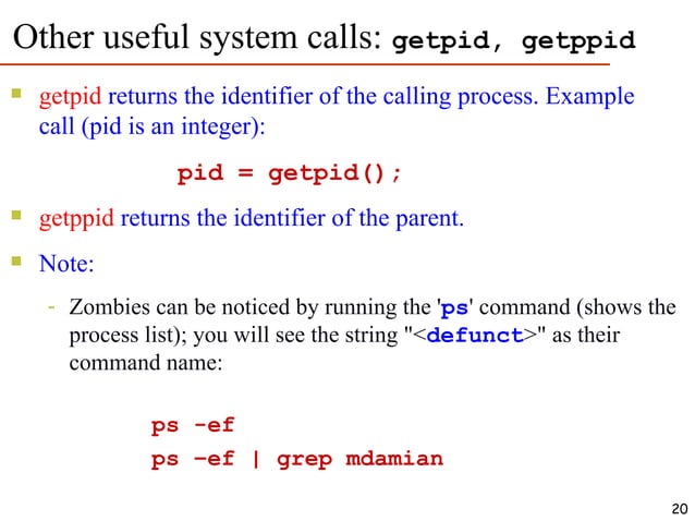 FORK SYSTEM CALL in the main concept.ppt