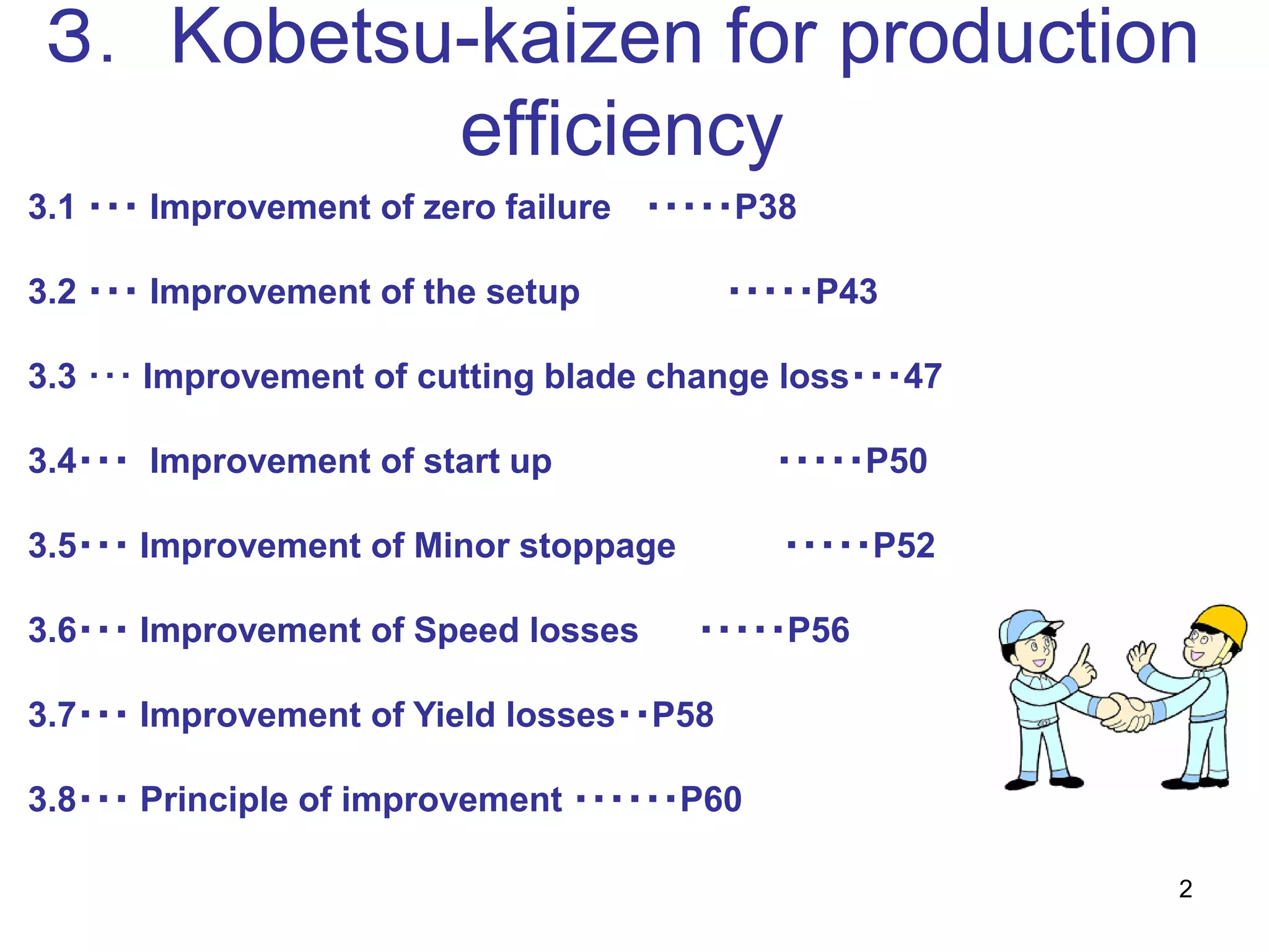 TPM For lean manufacturing chp3 | kobetsu kaizen for production ...